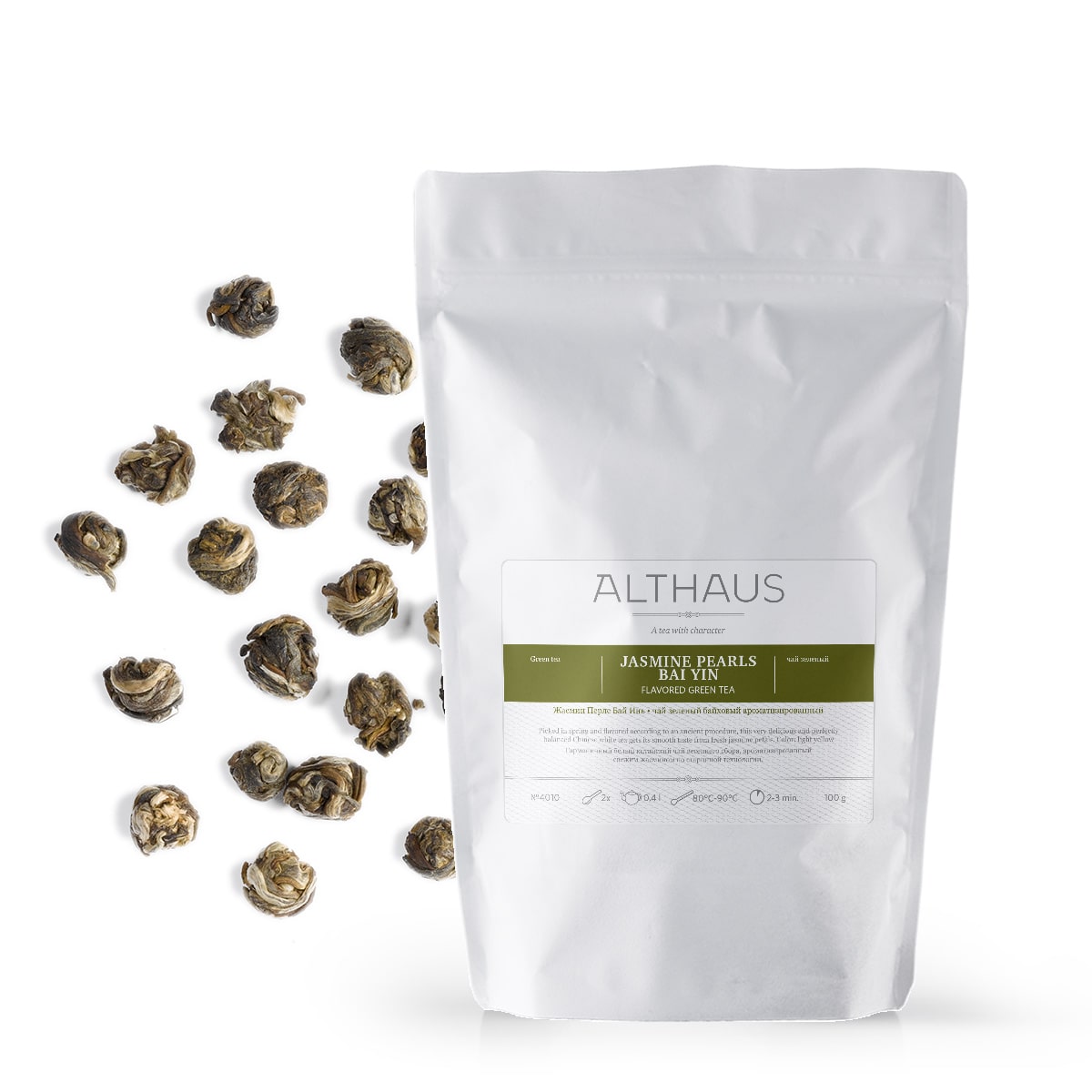 Flavored green tea | Green Matinee | Althaus Tea
